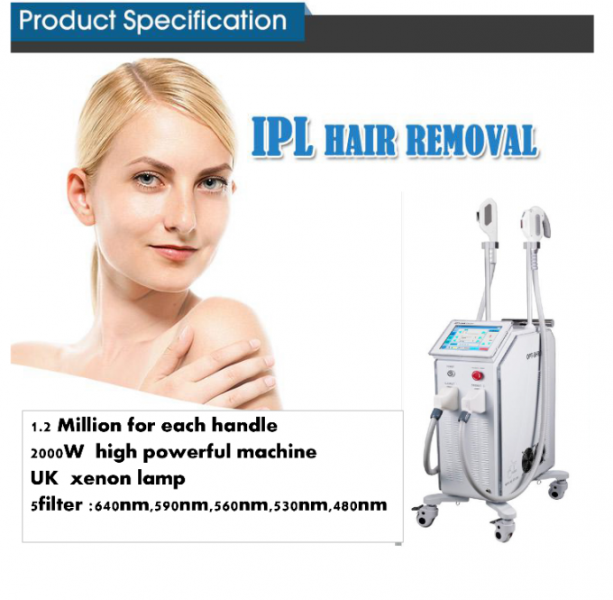 640nm Dark Spot Remover Machine Laser & Ipl Hair Removal Devices